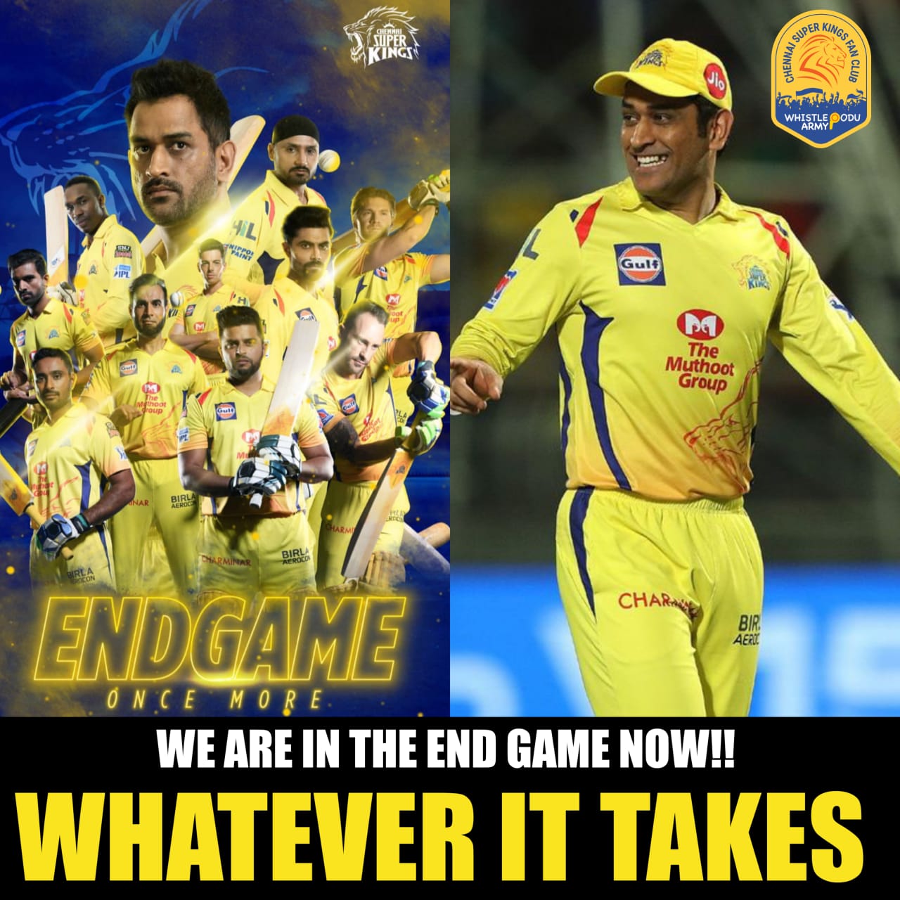 Whistle Podu Army ® - CSK Fan Club on Twitter: "Only Proud Chennai Super Kings fans are allowed ...