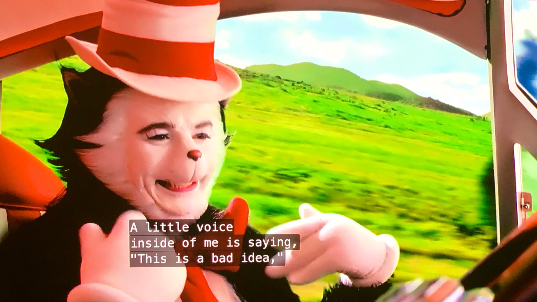 Mike Myers Cat In The Hat Smile