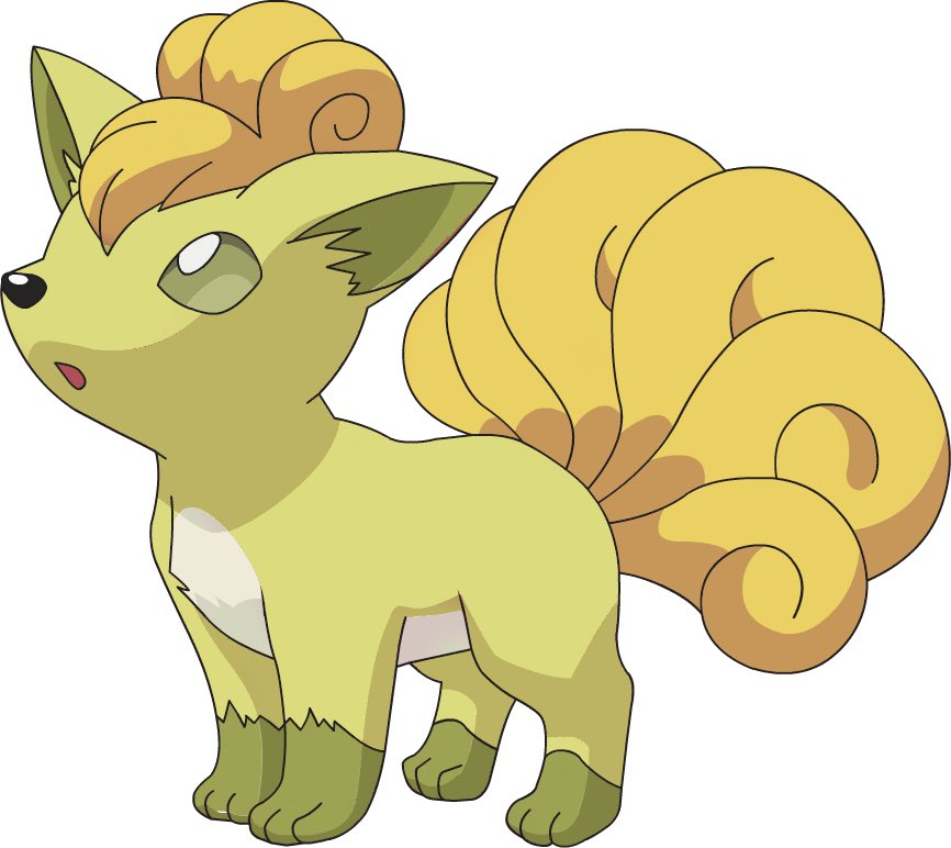 Shiny Vulpix And Ninetales Sprites
