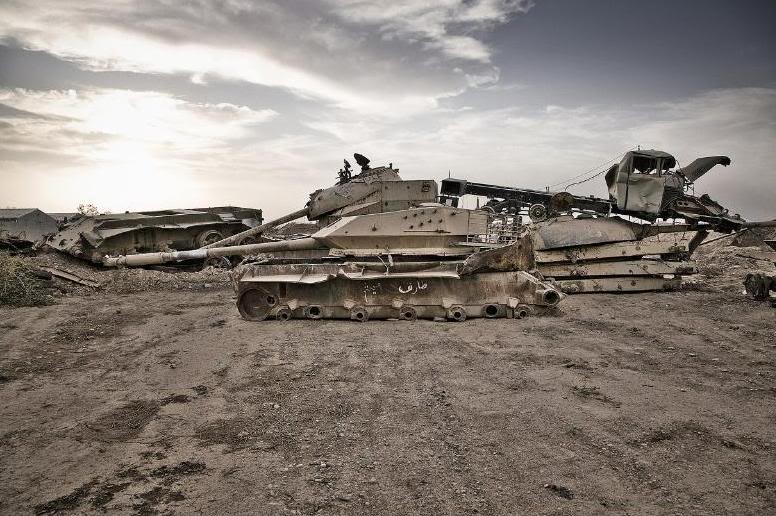 Tank Graveyard Iraq
