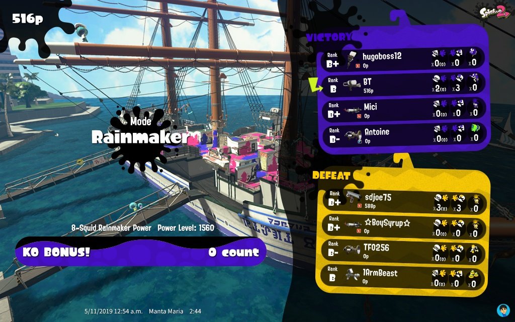 I had a 1v1 Rainmaker match the other day : r/splatoon