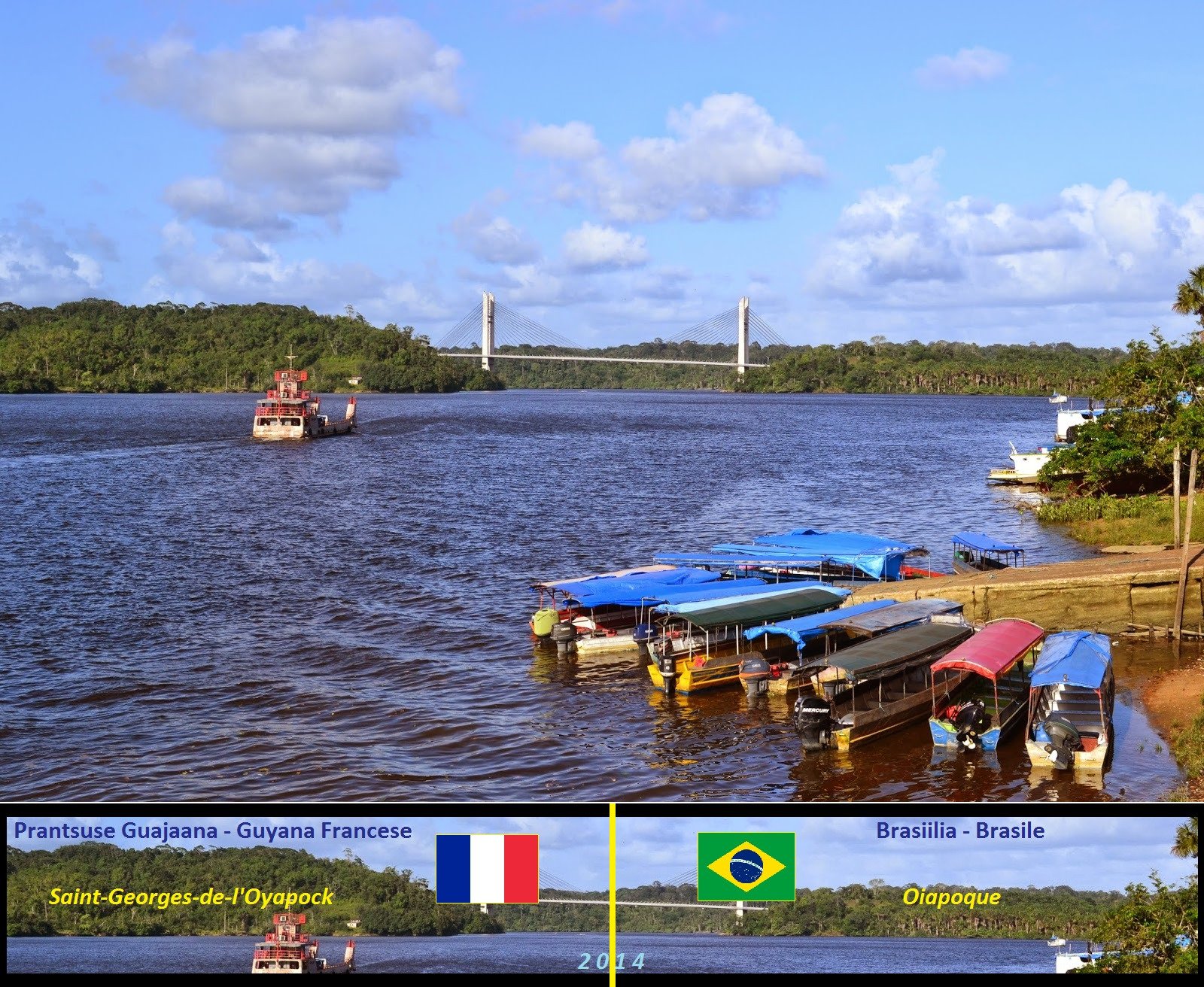 French Guiana Borders I'm Curious. What Goes On In The Border Between