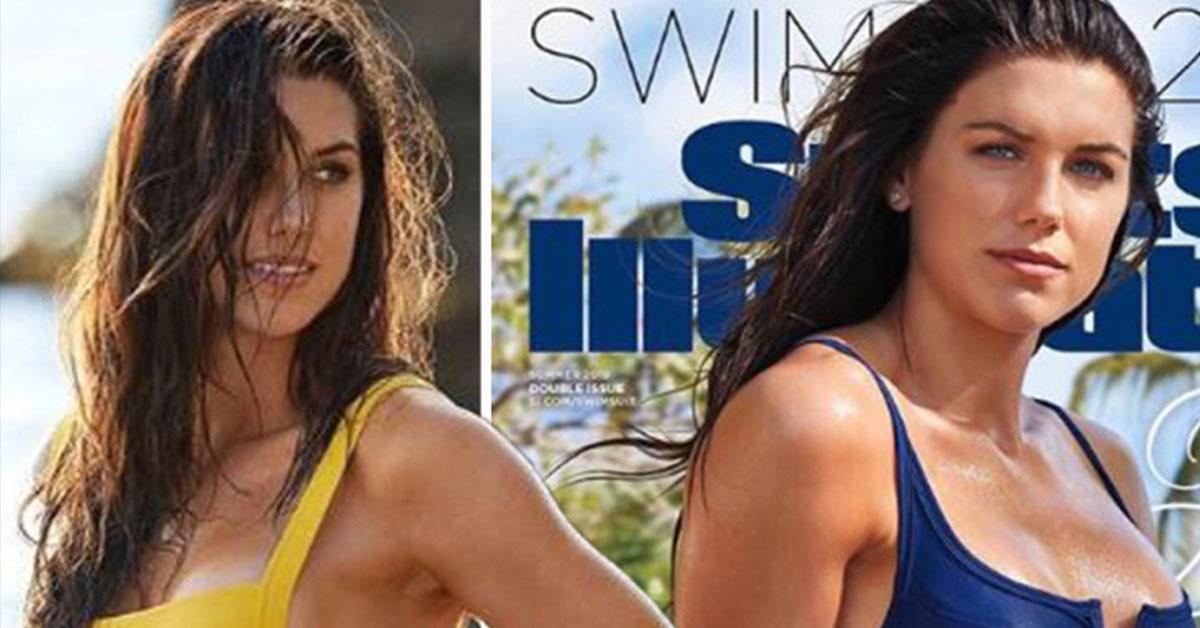 The Sun Football ⚽ on Twitter: "US superstar Alex Morgan stuns in Sports Illustrated Swimsuit ...
