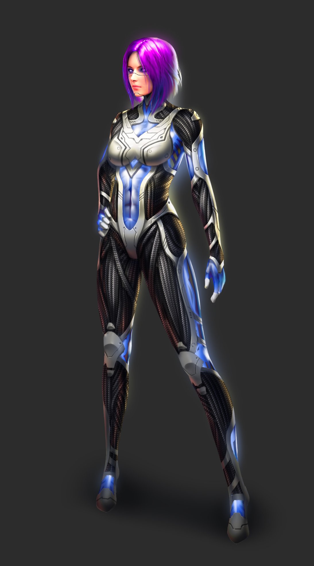 Female Robot Concept Art