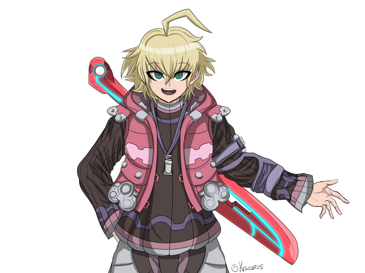 Shulk Xenoblade Sprite