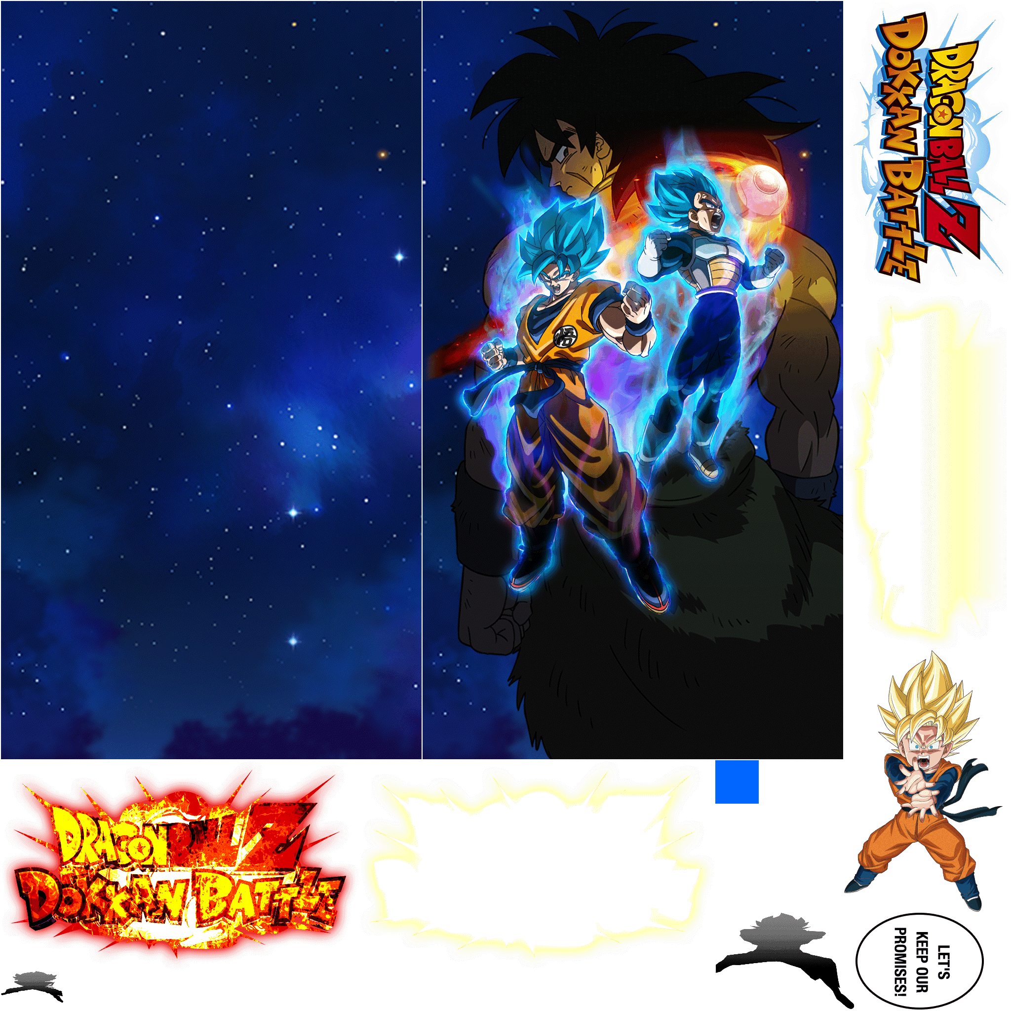 Dokkan Assets (DBZ Assets) #RIPGachaTalks on Twitter: "Global Title Screen Family Kamehameha ...