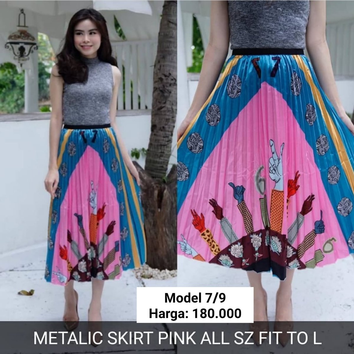 Gambar Rok Plisket - Juwitala