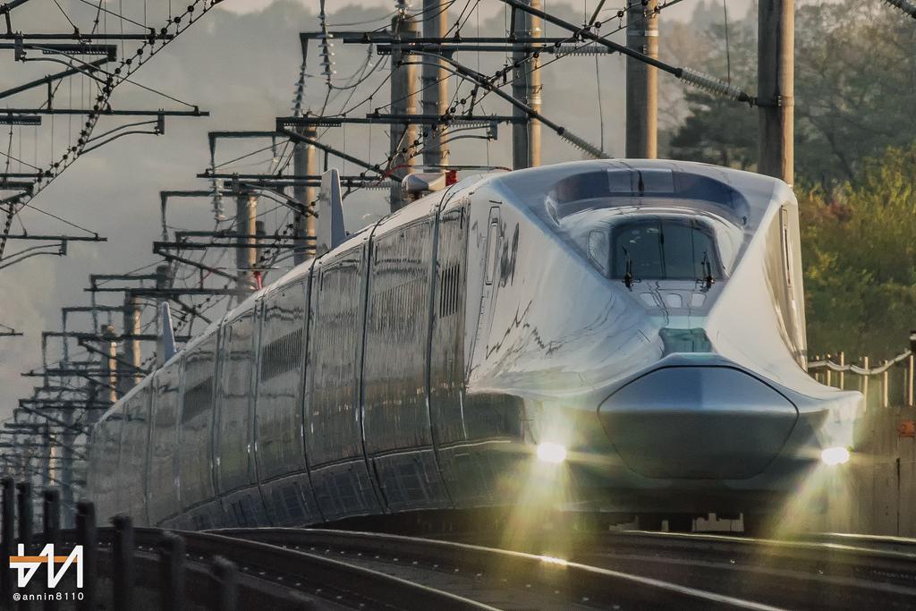 杏仁 on Twitter: "5月12-13日 E956形 S13編成 "ALFA-X" 試運転 ついに走り出した次世代新幹線 これからよろしくな！…