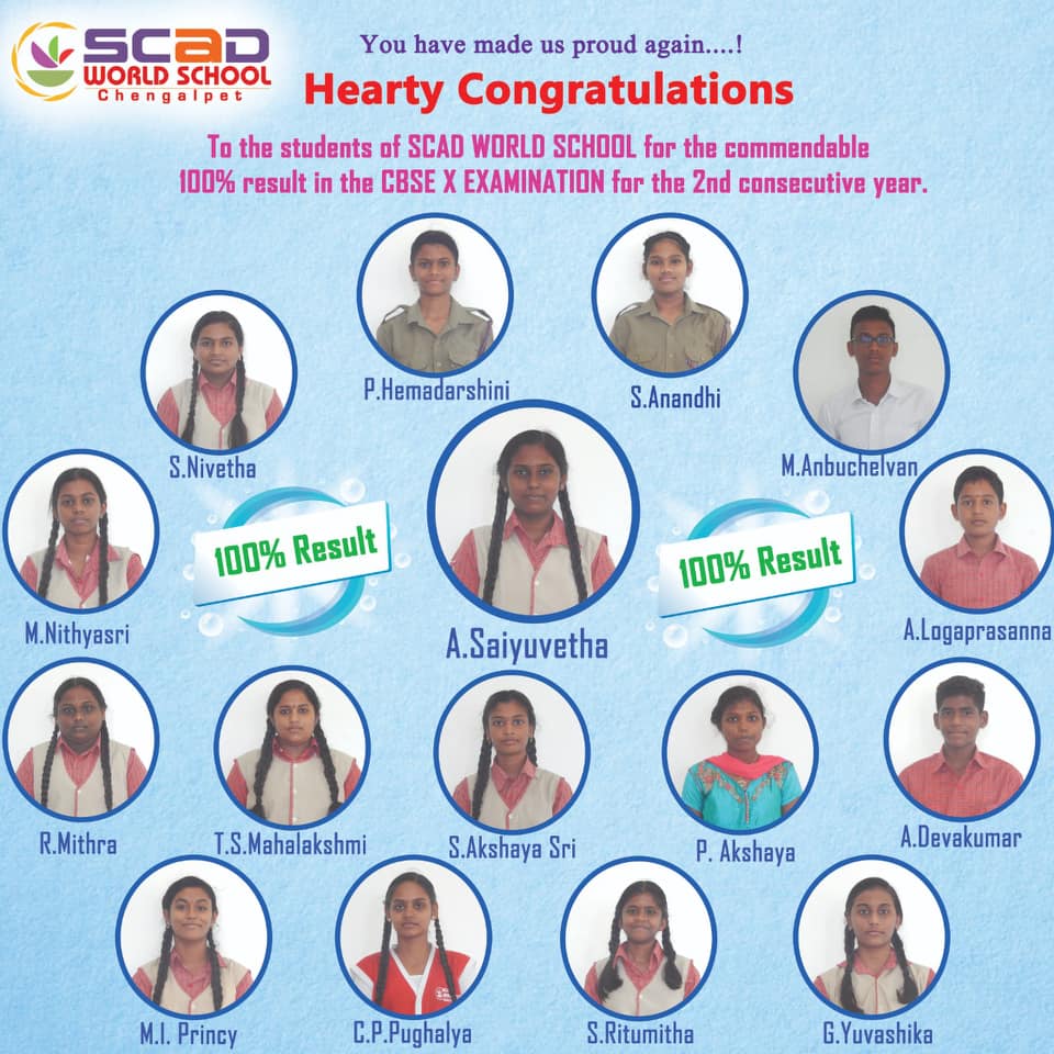 Scad World School Logo