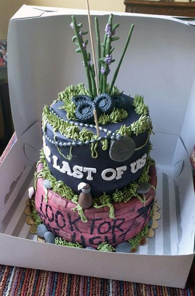 Impressive The Last of Us birthday cake : r/thelastofus