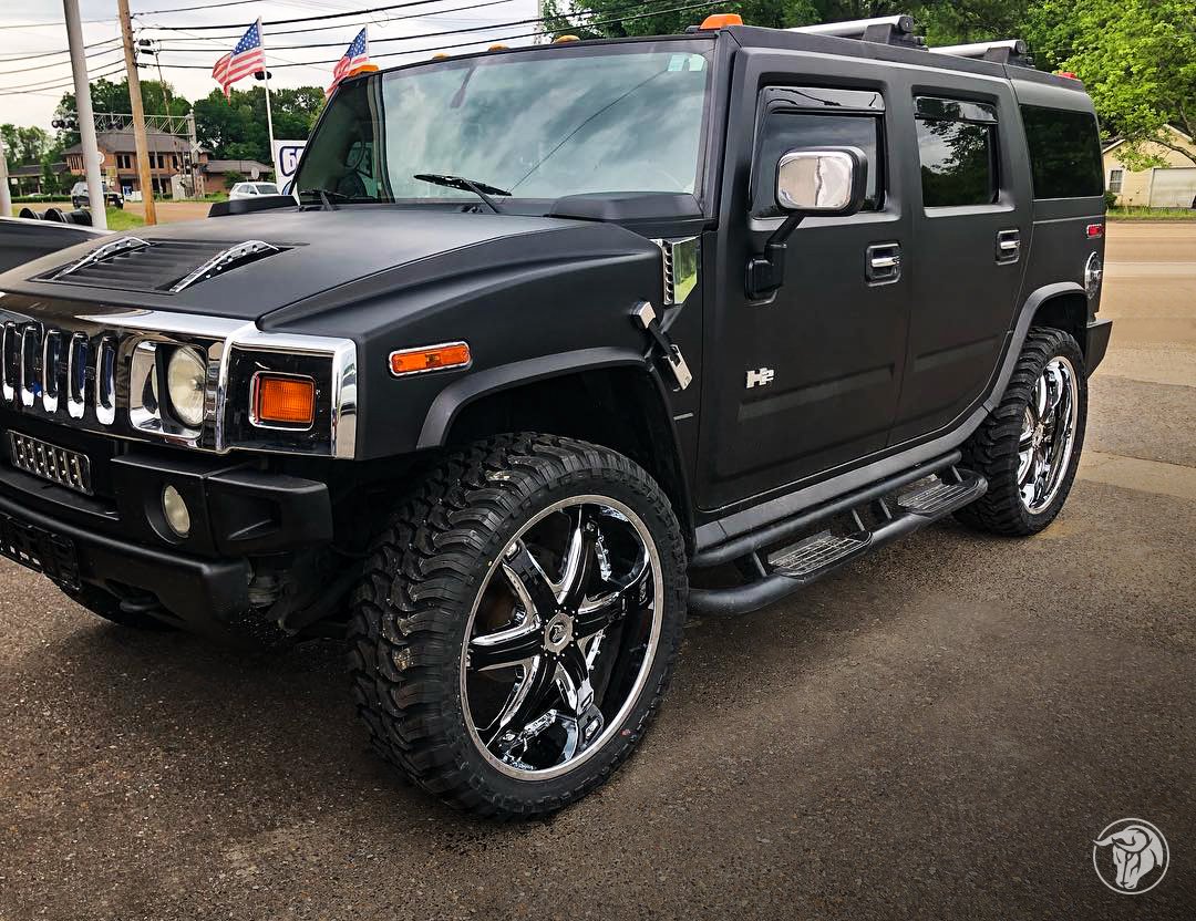 Black Hummer H2 Rims