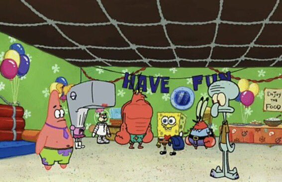 Spongebobs House Party