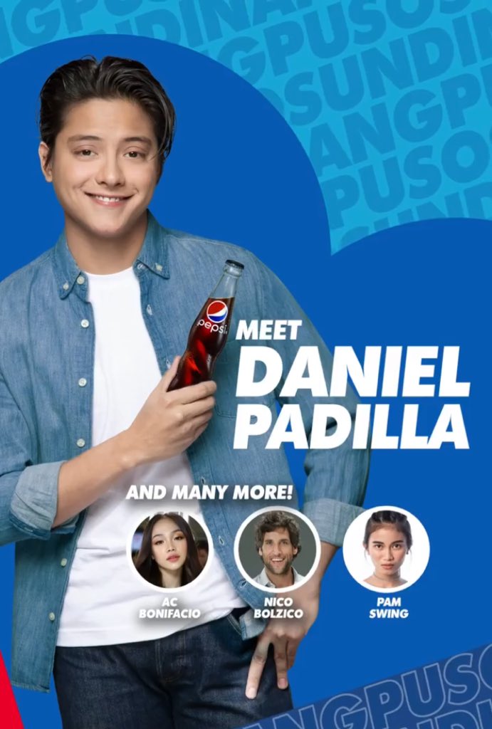 Daniel Padilla Pepsi Photobomb