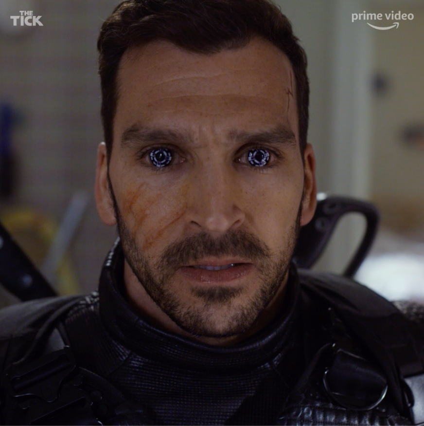 I imagine John Stiles the Dog of War as Overkill from The Tick : r ...