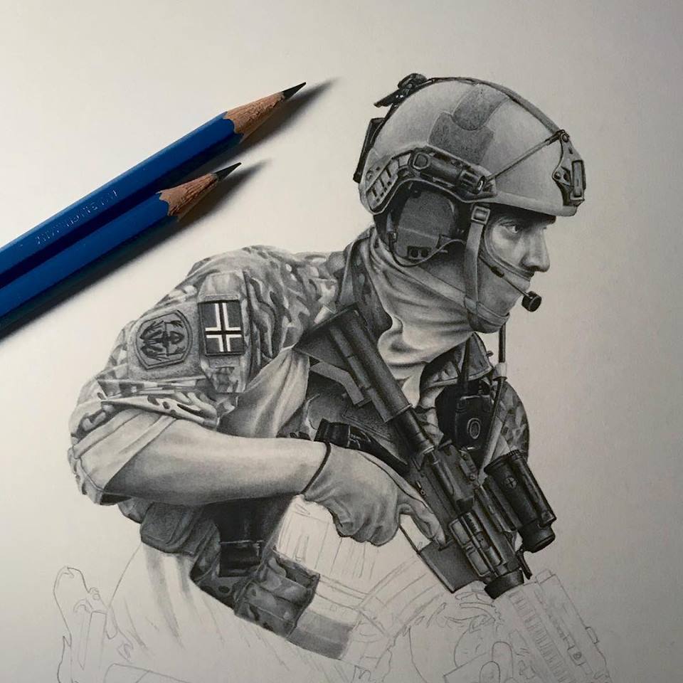 10th Special Forces Drawings