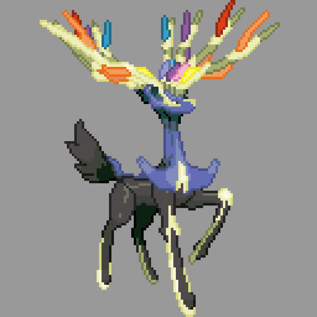 Pokemon Xerneas Sprite