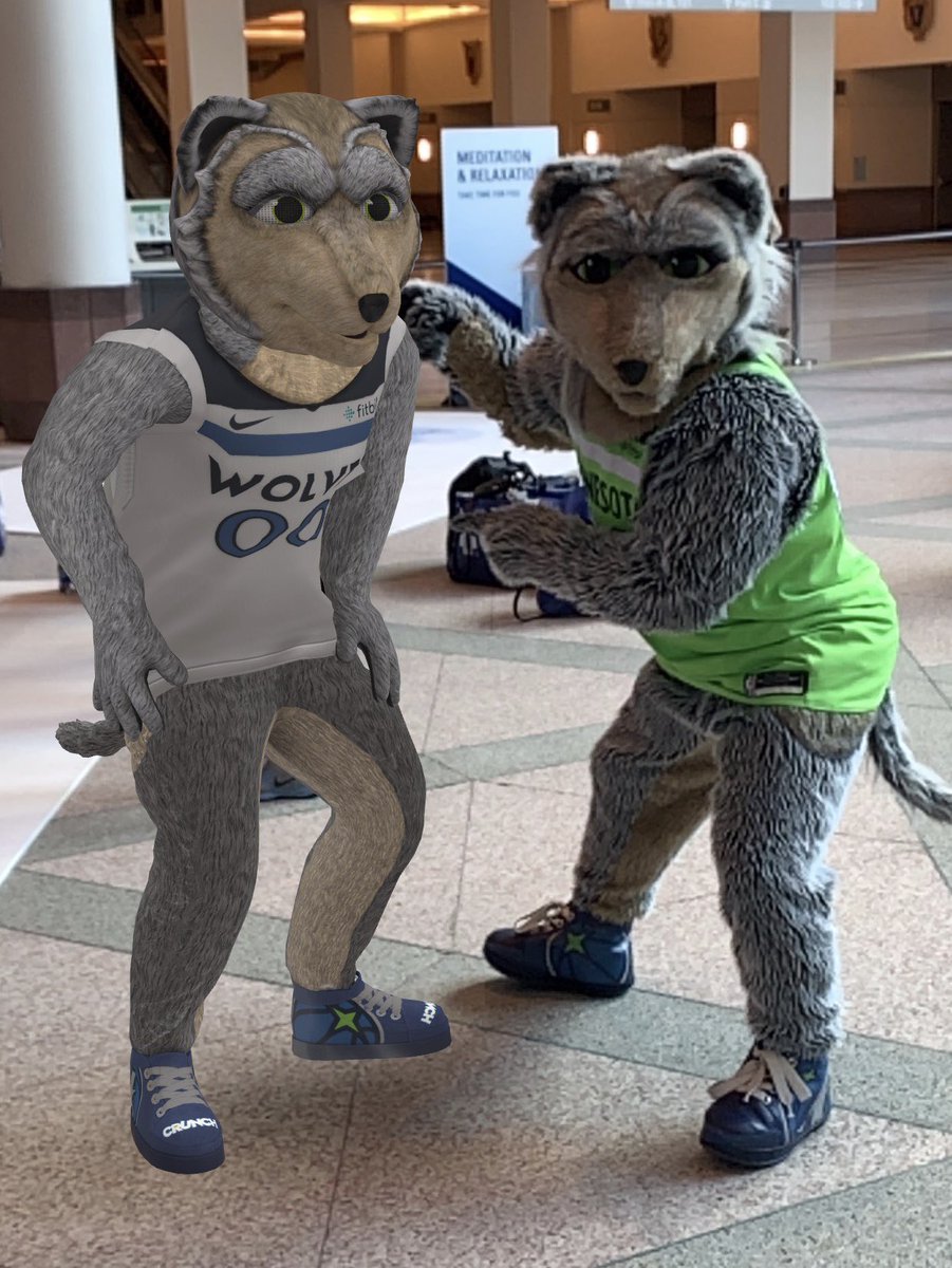 Timberwolves Mascot