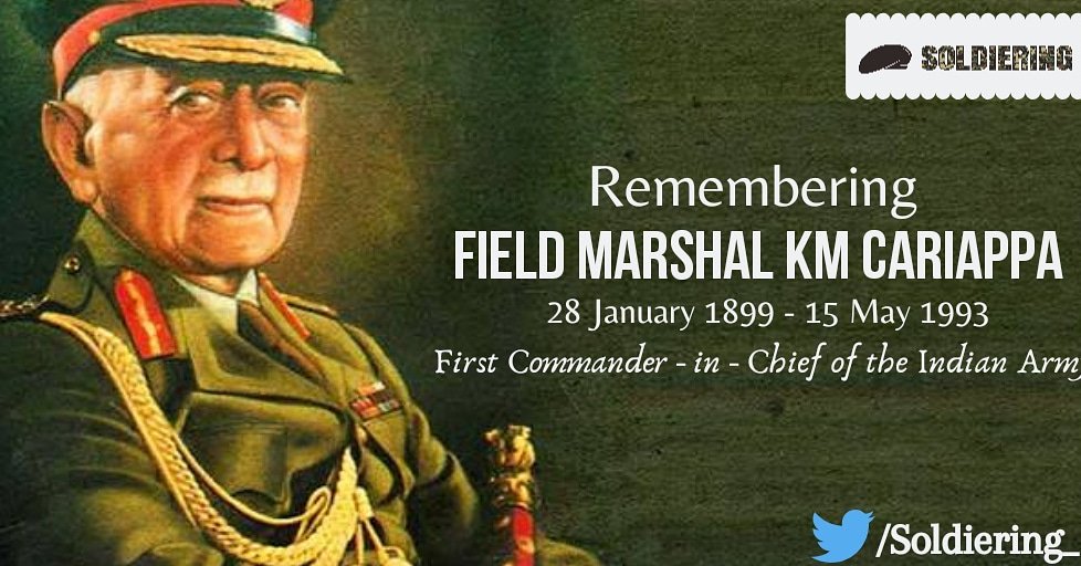 General Cariappa Quotes Quote By 🪖 SAM BAHADUR. Deepstash