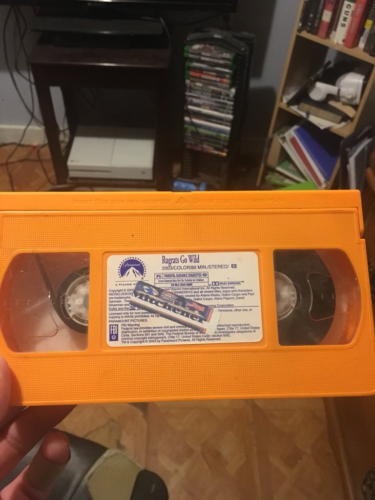 Rugrats Vhs Orange