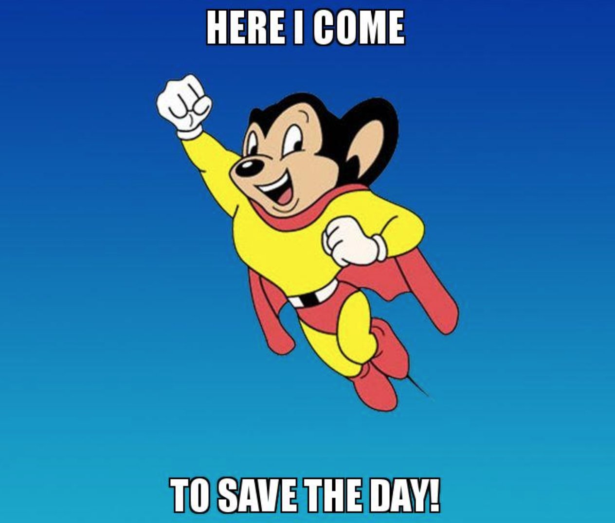 Mighty Mouse Memes Animated Times | A 'Mighty Mouse' Movie Is In