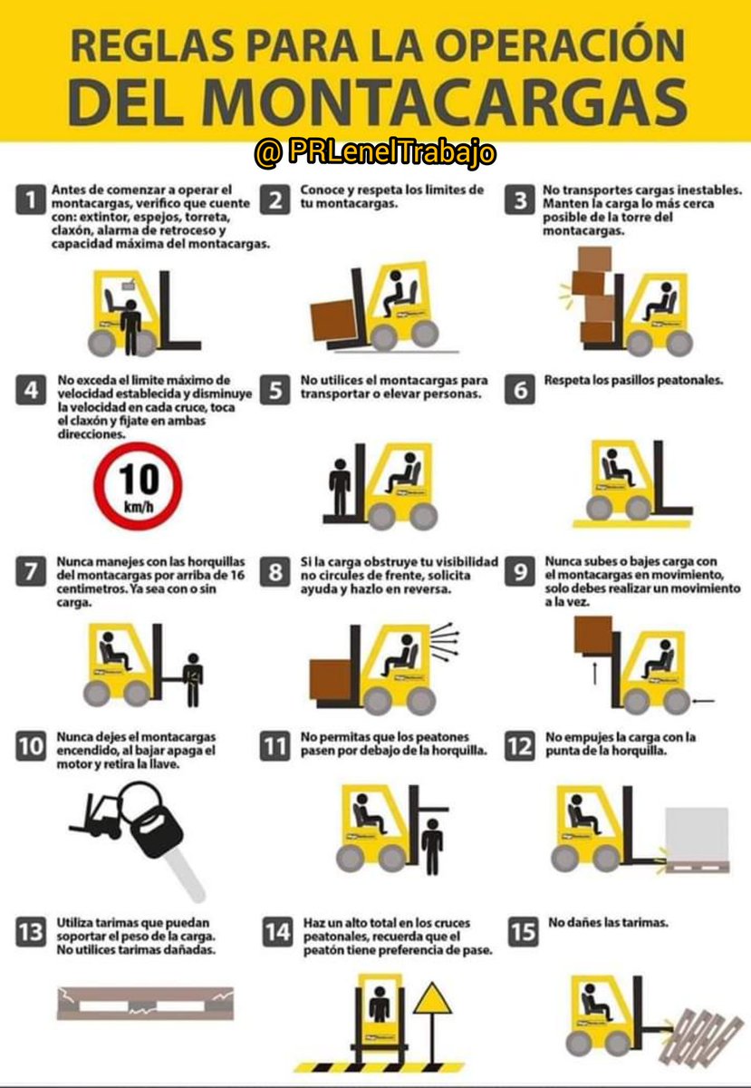 Charla Seguridad Con Los Montacargas El Manejo Correcto De Las Cargas ...