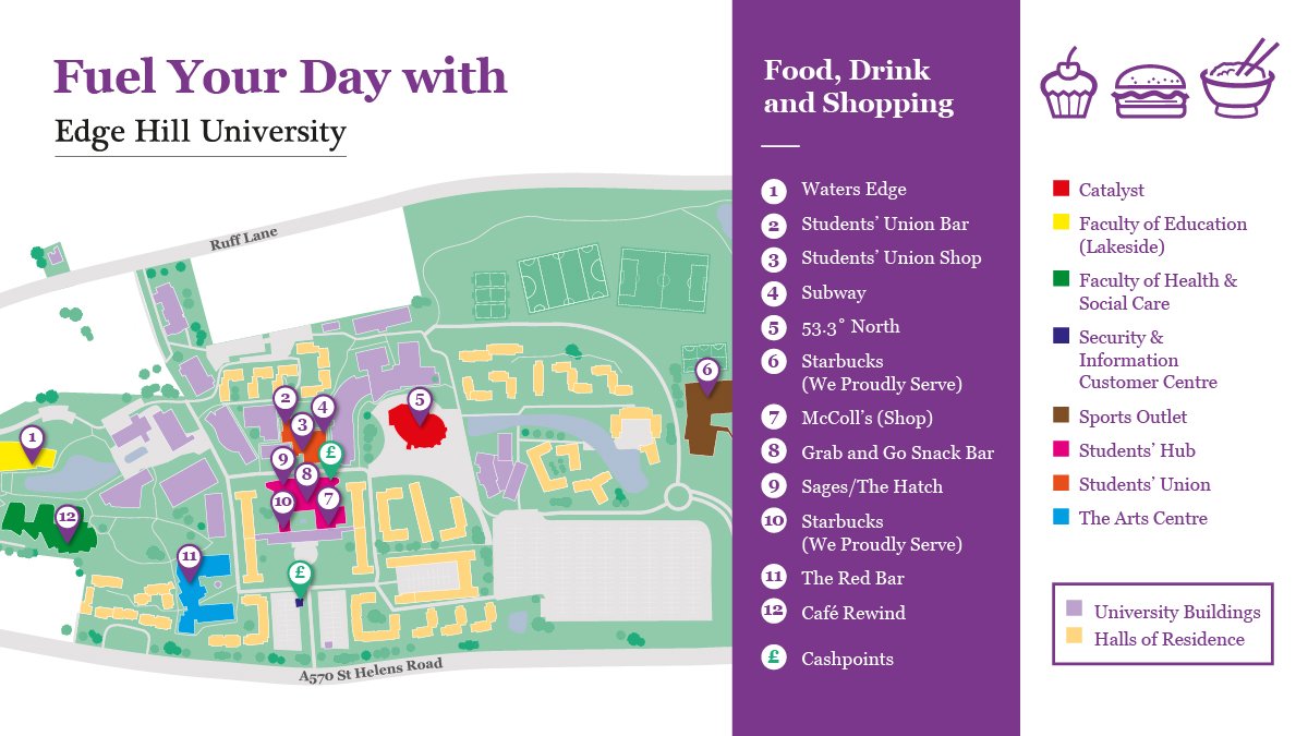 Edge Hill Campus Map - Felice Thomasina Edge Hill Campus Map - Felice Thomasina