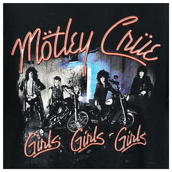 Motley Crue Girls Girls Girls Album Cover