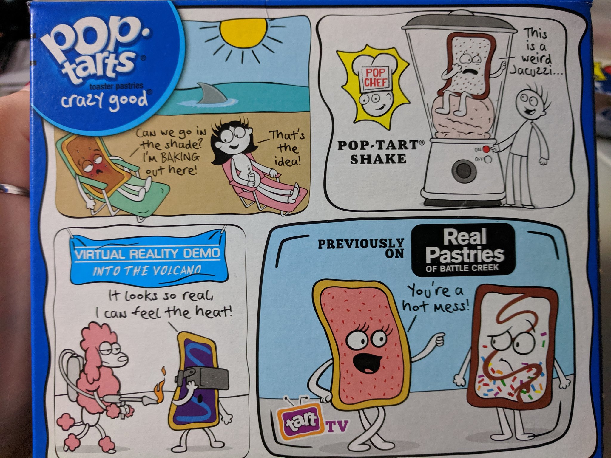Pop Tarts Cartoon