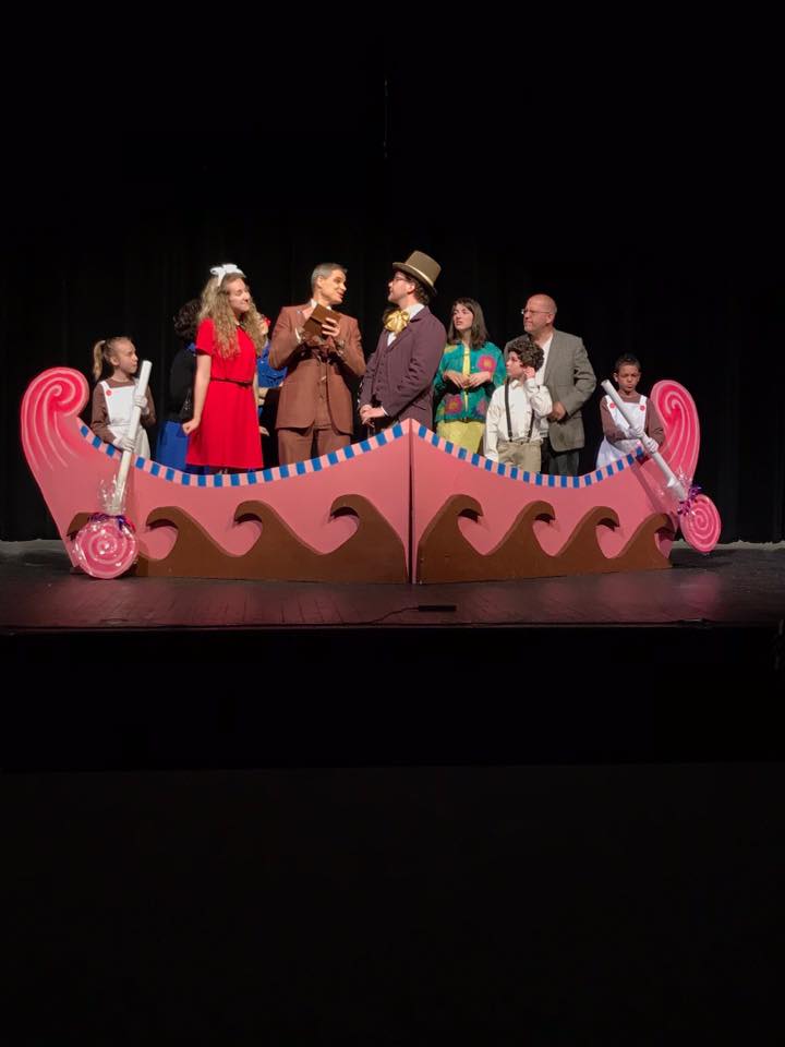 Willy Wonka Pink Boat