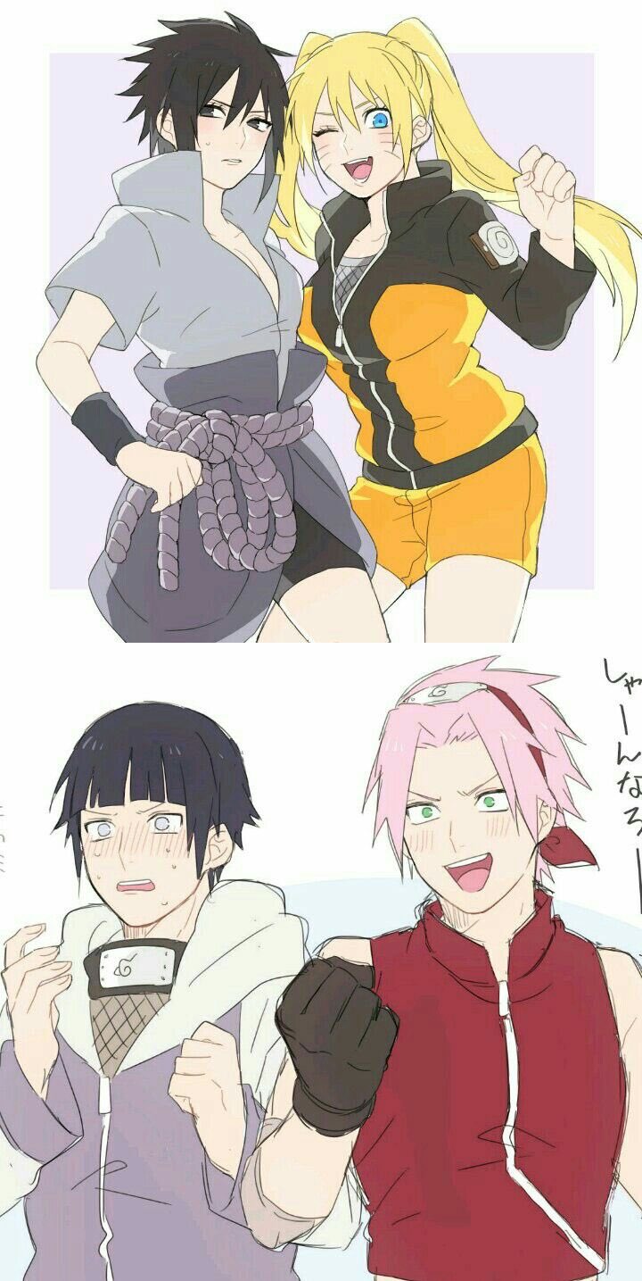Naruto Family Gender Swap