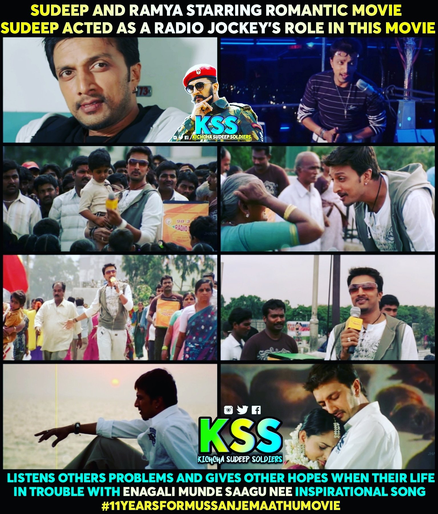 Sudeep In Mussanje Maathu