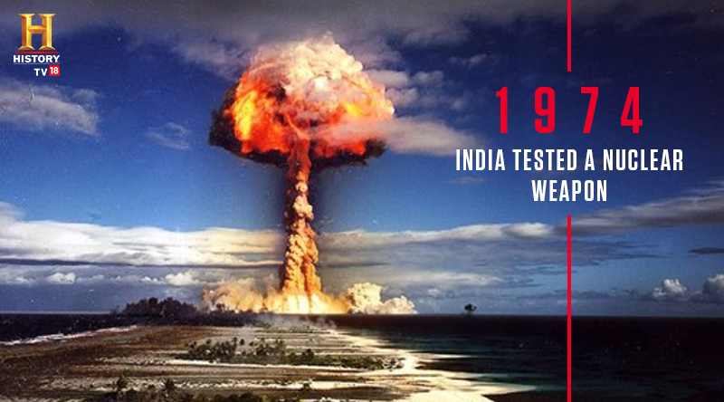 DidYouKnow PokhranIwas the 1st confirmed nuclear weapons test by India ...