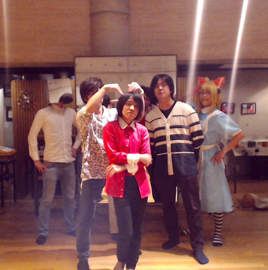 Sta @ Bit192 / Tone Sphere on Twitter: "今日のトマトギャングとゲストたち #塩やま除 @Yamajet @sakuzyo_skz @_cranky ...