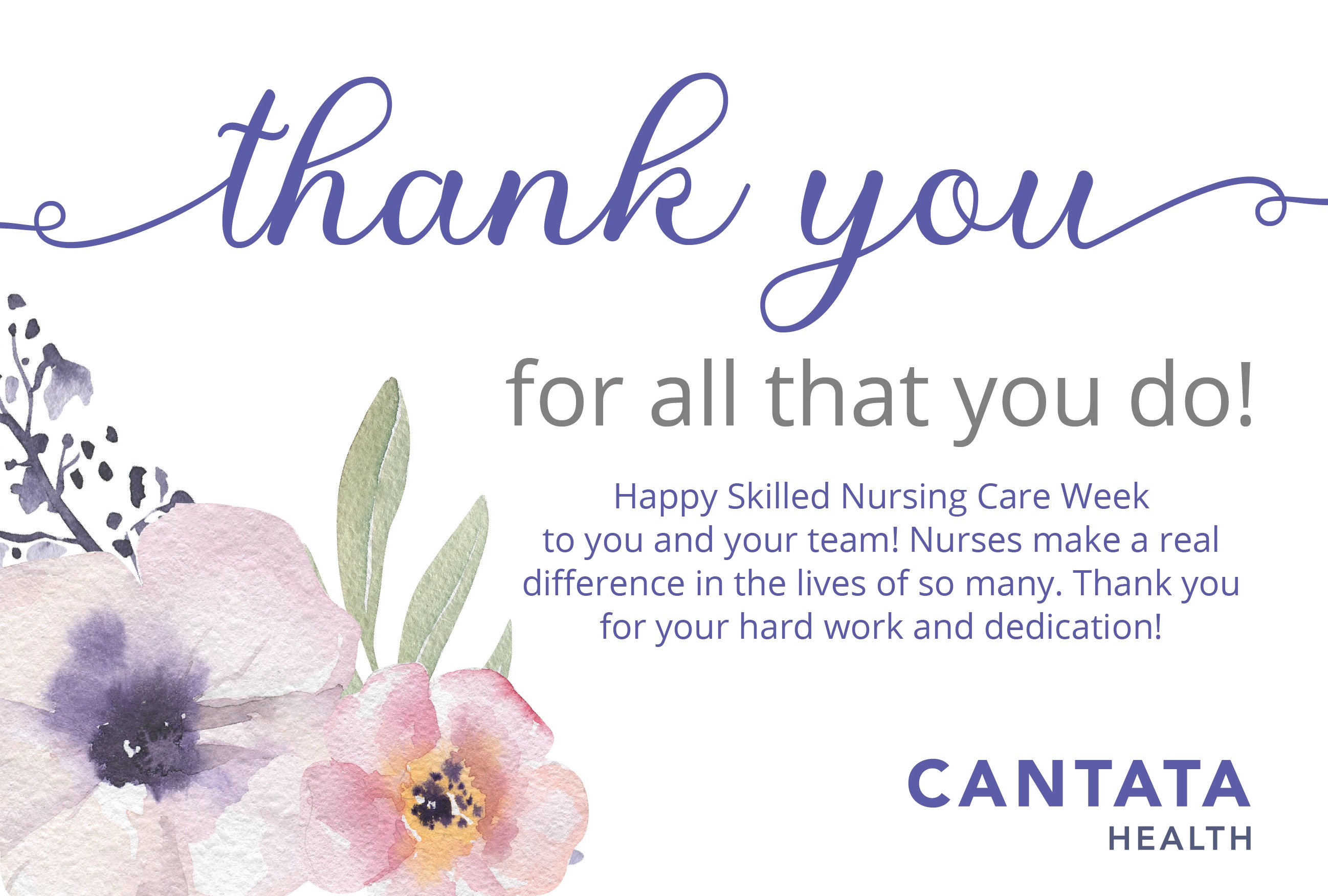 Thank You For Your Hard Work And Dedication