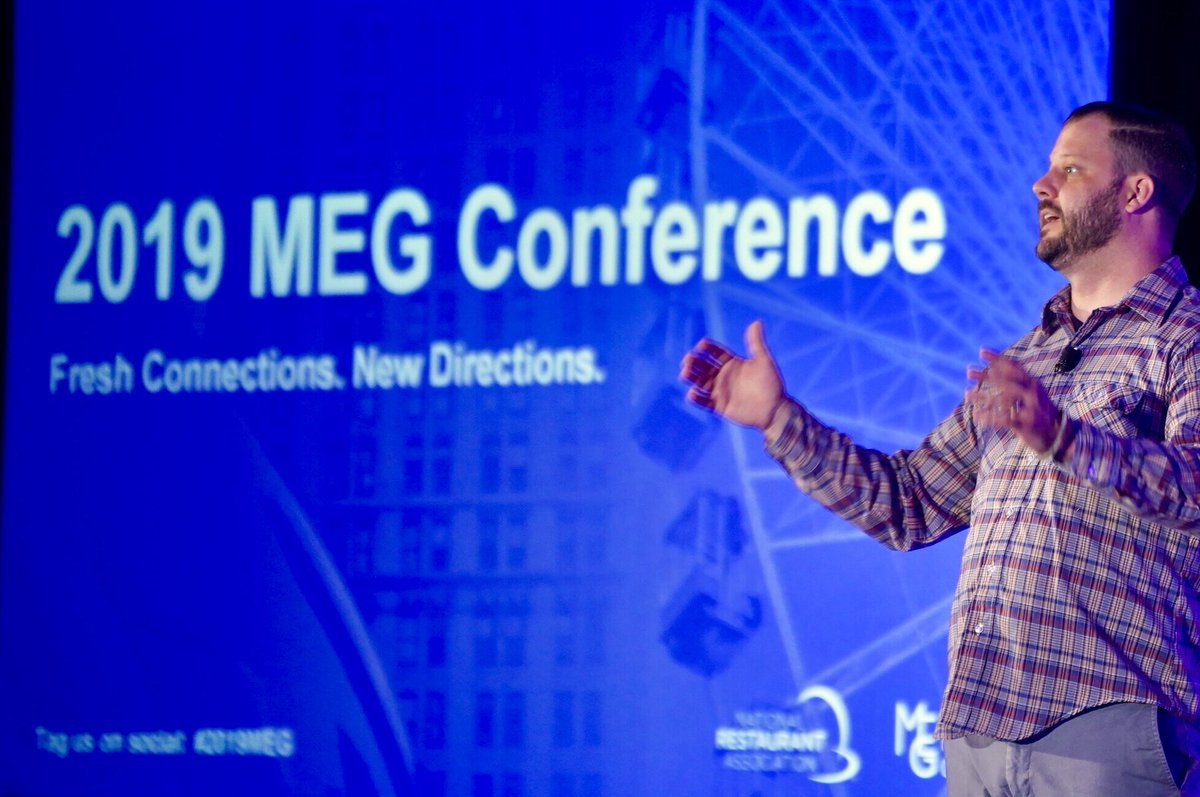 We kicked off 2019MEG with the inspiring Chad Houser, Founder, CEO, and ...