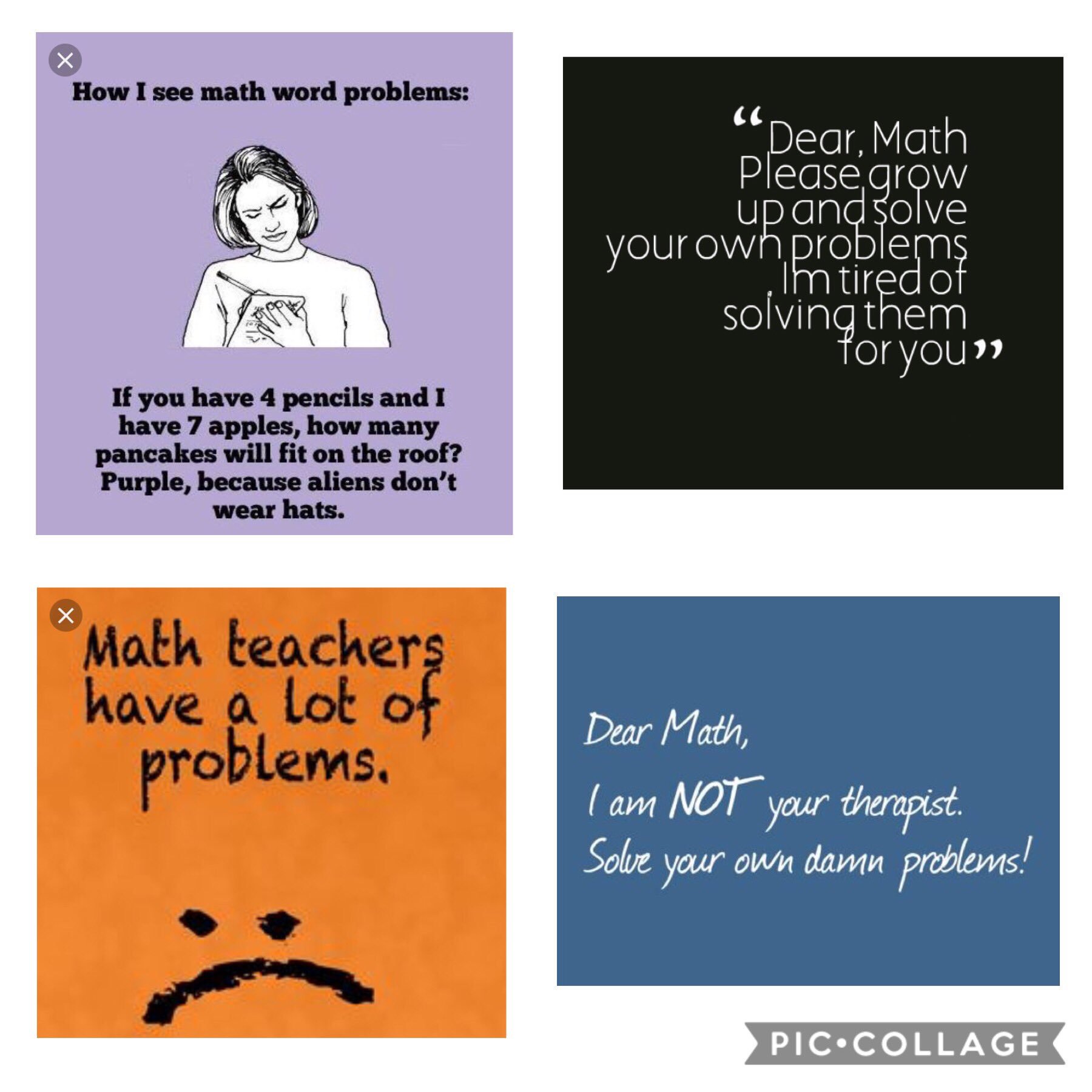 How I See Math Problems