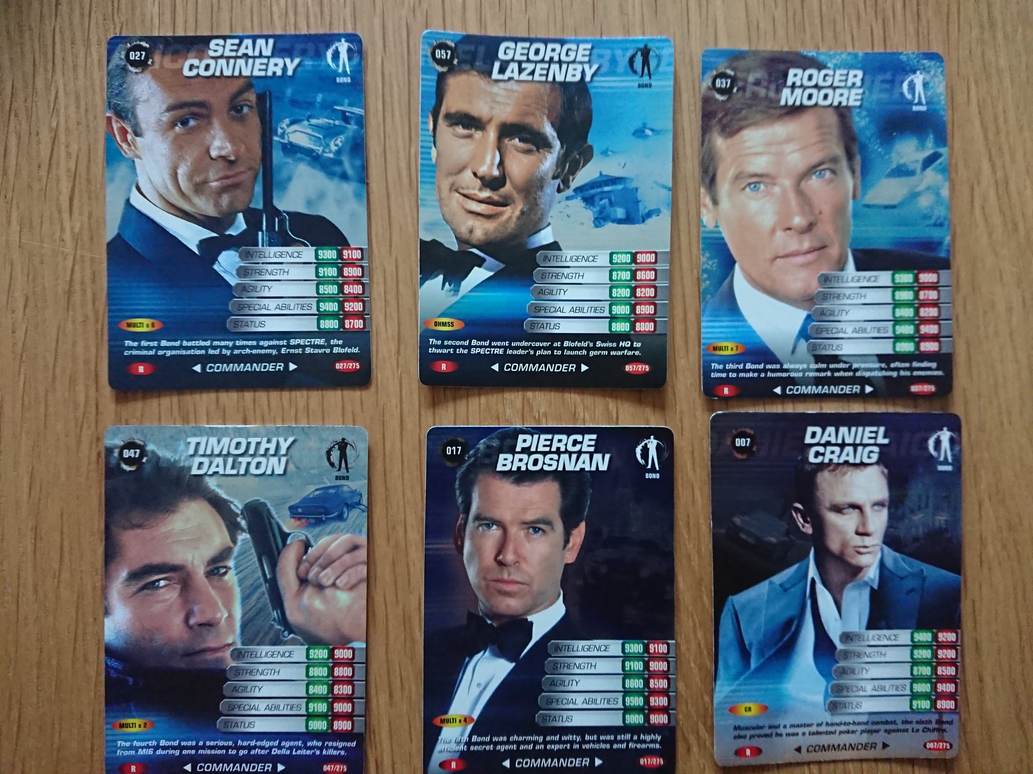 Secret Agent 007 Card