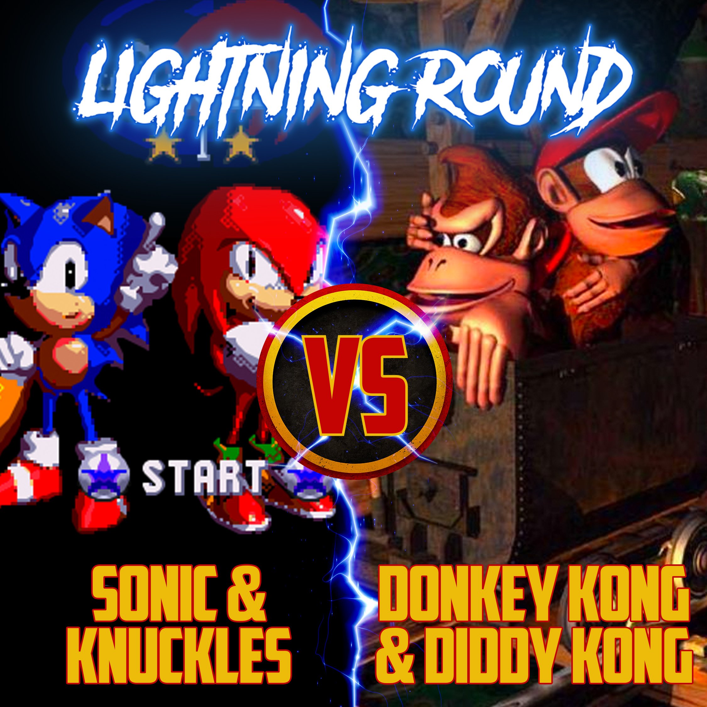 Donkey Kong Vs Knuckles