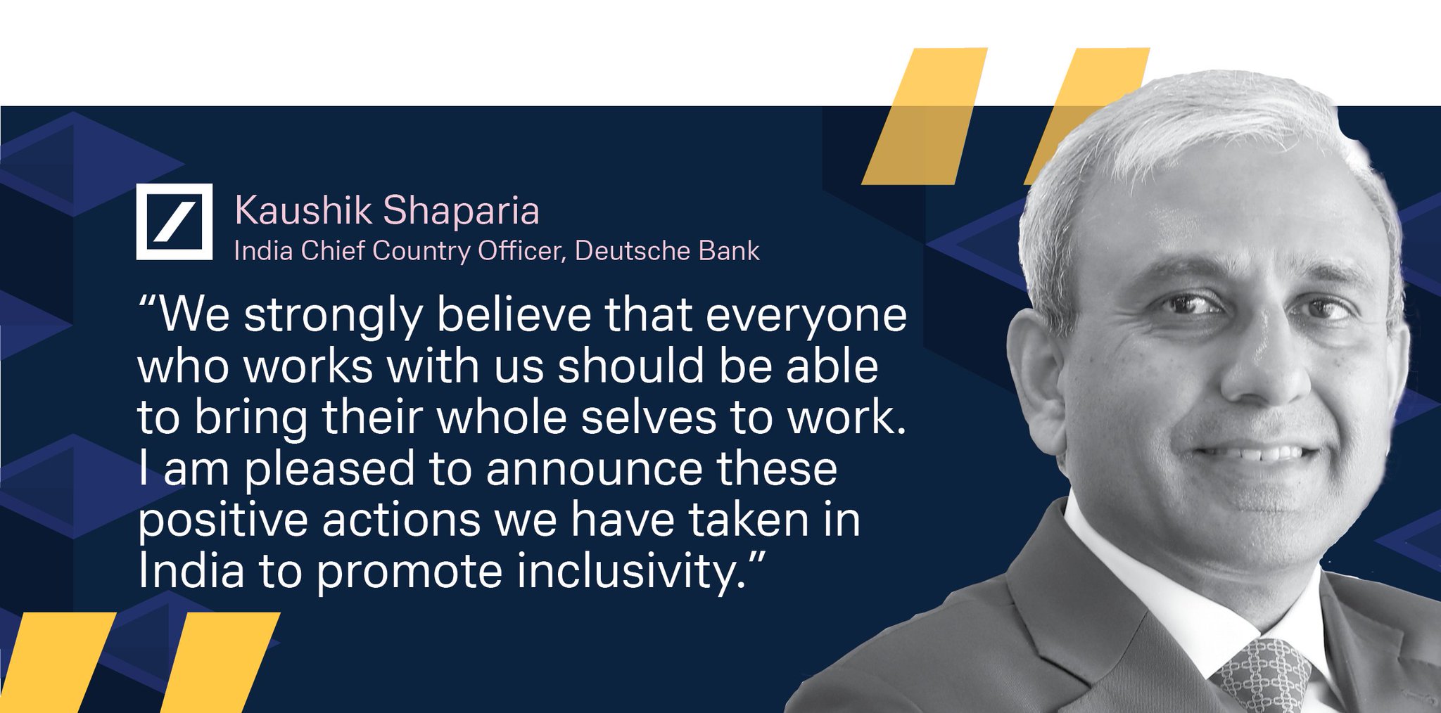 Deutsche Bank On Twitter Deutsche Bank India Introduces All Gender deutsche-bank-on-twitter-deutsche-bank-india-introduces-all-gender