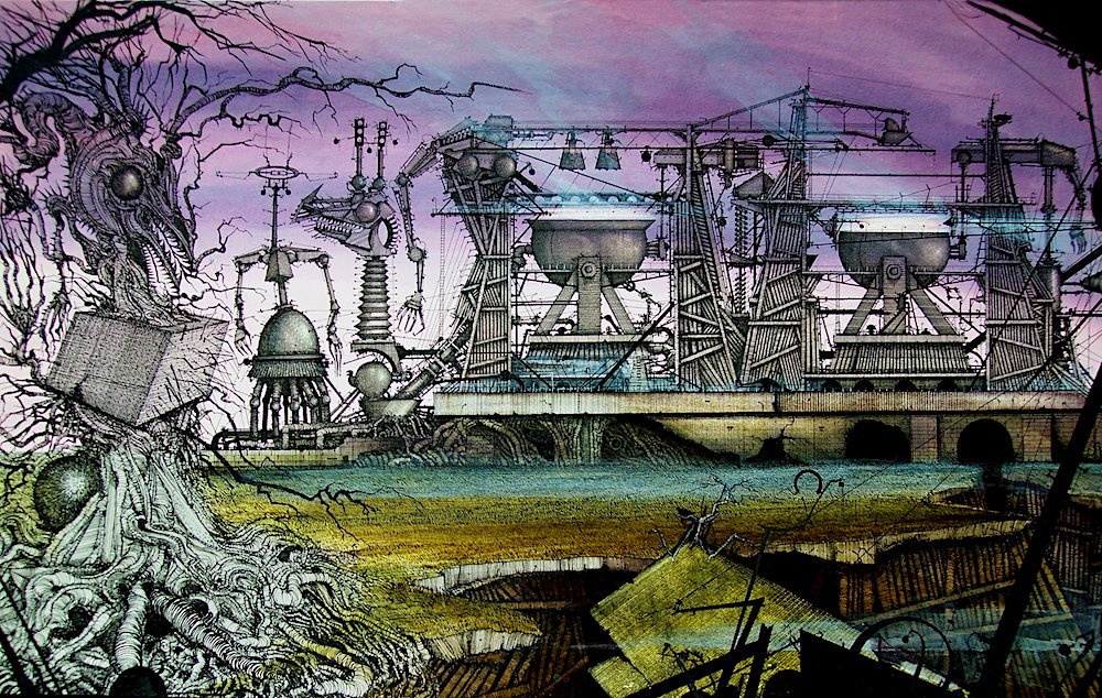 Ralph Bakshi on Twitter: "Art from "Wizards" by Ian Miller and J. Vita https://t.co/H5EJCZGyxg ...