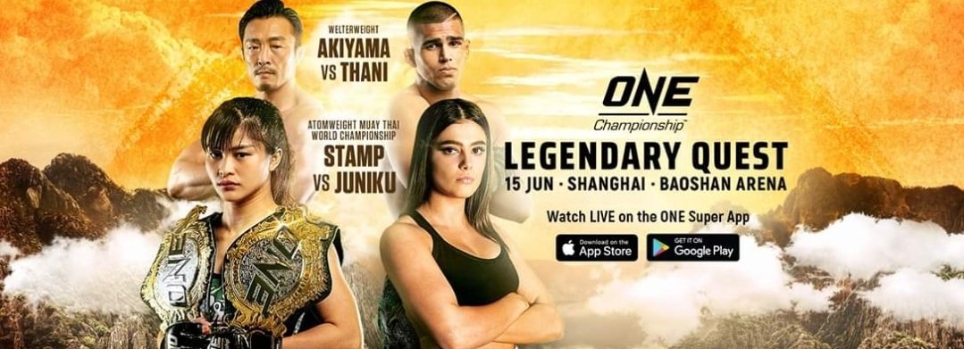 ONE Championship Legendary Quest Stamp Fairtex vs Alma Juniku ft ...