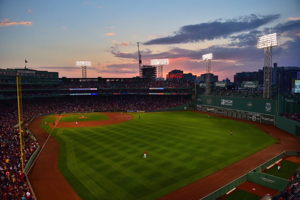Fenway Park At Night Wallpaper