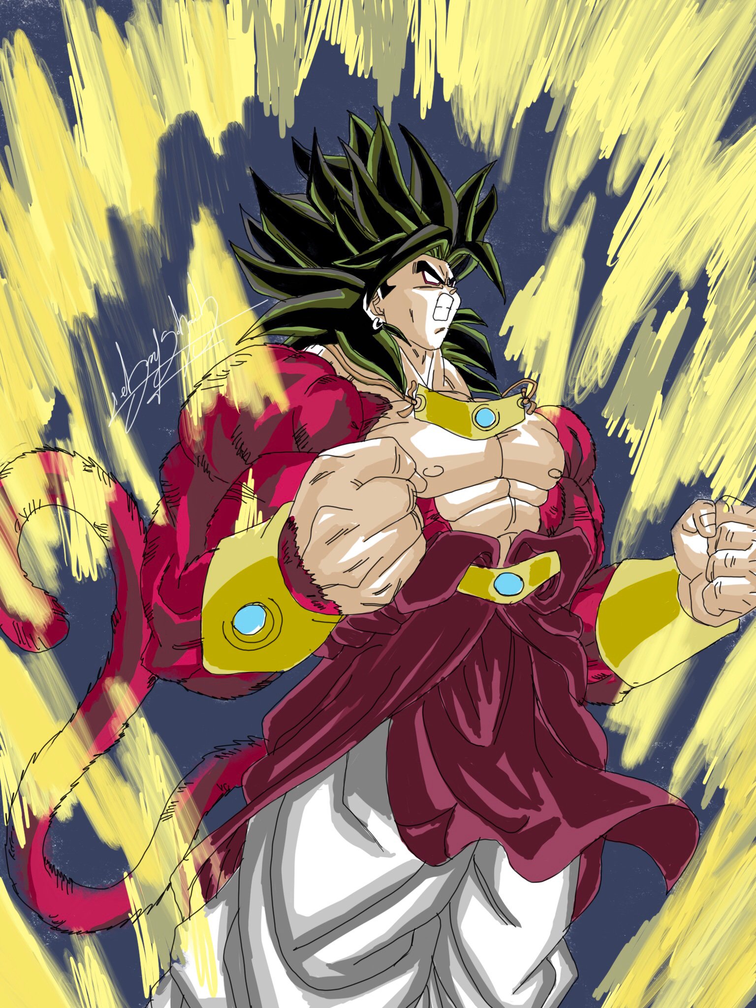 Broly Legendary Super Saiyan 4