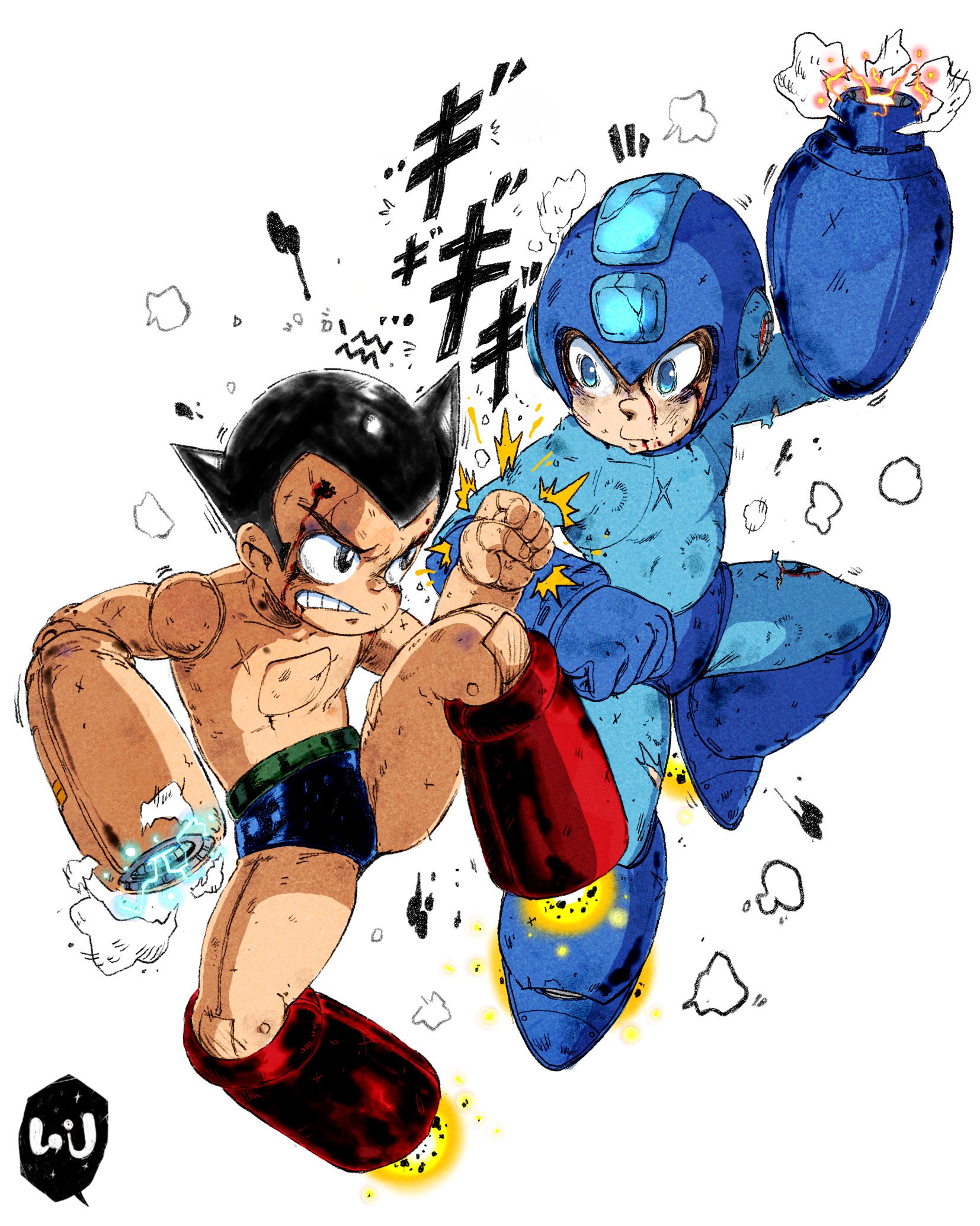 Astro Boy And Megaman