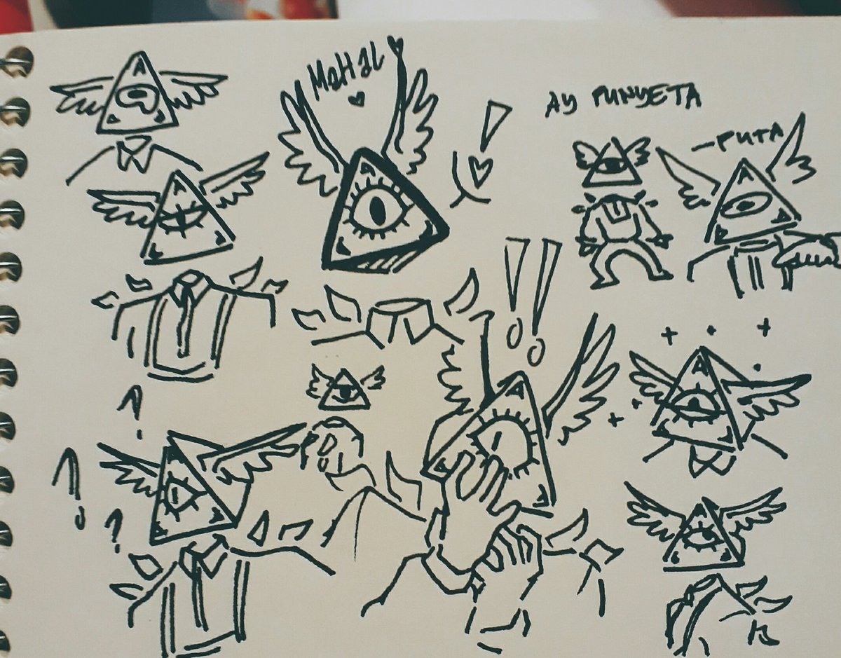 「a bunch of doodles I made during dinner ? 」Alanide || Busy with work 🥲の漫画