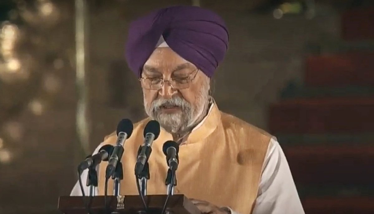 Hardeep Singh Puri on Twitter: "Bole So Nihal. Sat Sri Akal. It is an honour to continue being a ...