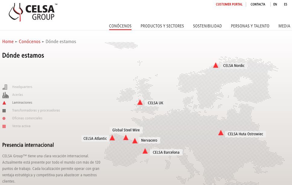 Official website of CELSA Group ™ - Committed to the environment