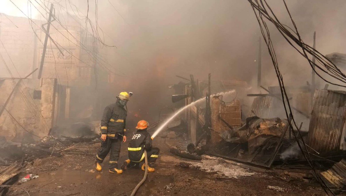 LOOK: Houses razed by fire in sitio puntod Barangay Alaska Mambaling ...