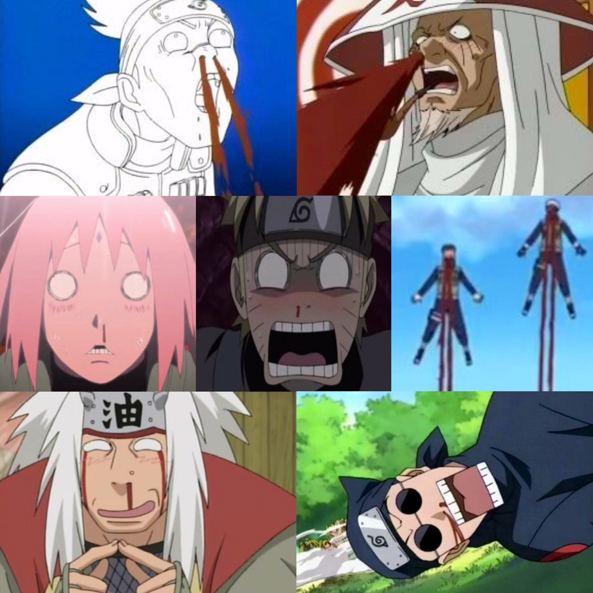 Jiraiya Nosebleed