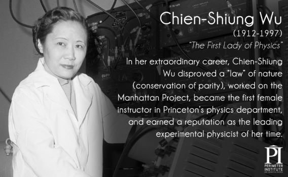 Cal Bears History on Twitter: "Chien-Shiung Wu, @Cal Ph.D. 1940, called ...